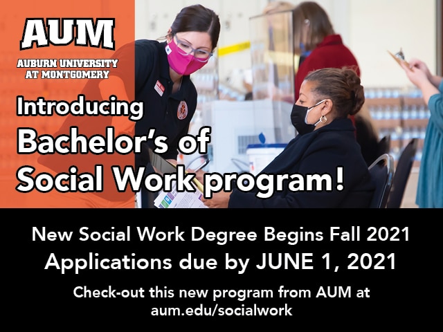 AUM to launch new Bachelor of Social Work degree in Fall 2021 - AUM