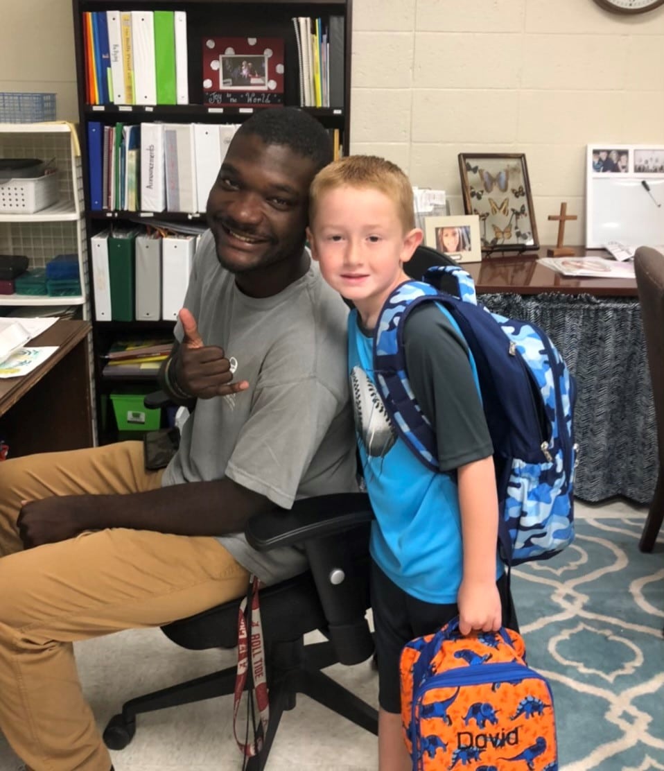 Beloved school custodian Derrick Harris begins new chapter at AUM - AUM