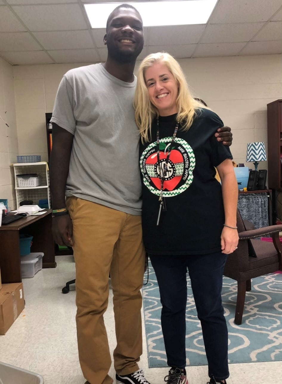 Beloved school custodian Derrick Harris begins new chapter at AUM - AUM