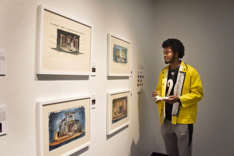 McDermott Art Gallery goes behind the curtain for Winkelman exhibit - AUM